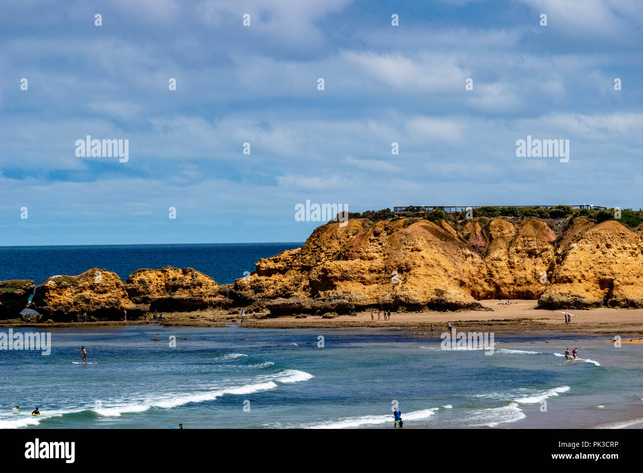 Photos of the beach at Torquay Australia Stock Photo - Alamy