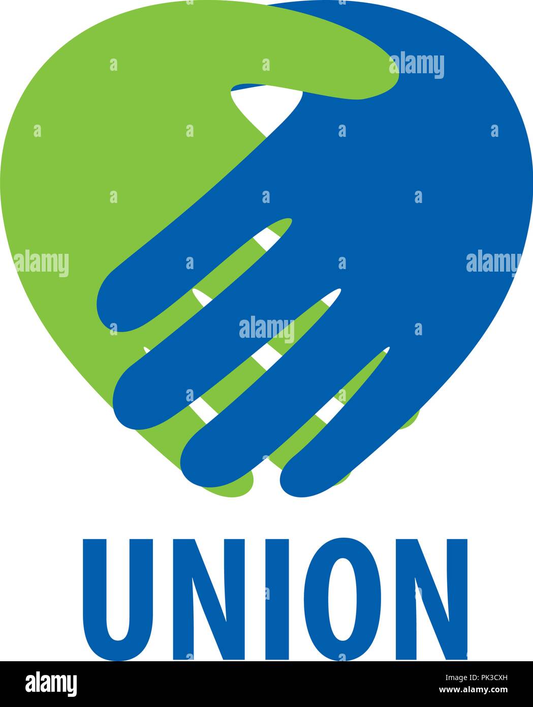 vector logo handshake Stock Vector Image & Art - Alamy