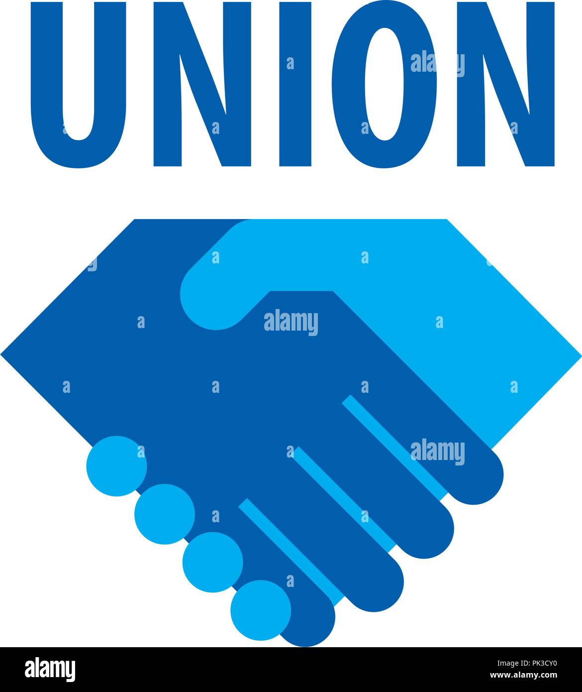 vector logo handshake Stock Vector Image & Art - Alamy