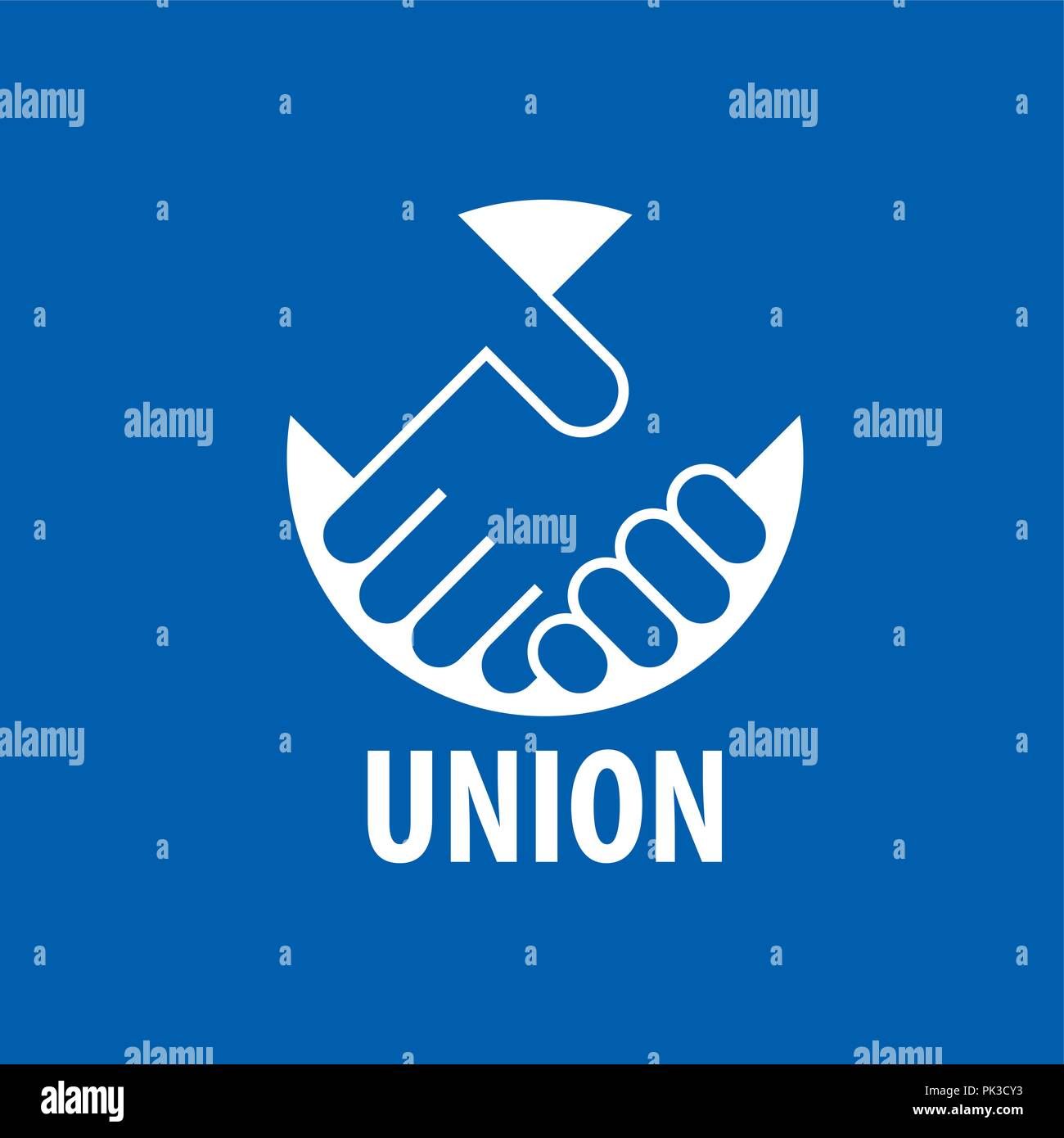 vector logo handshake Stock Vector Image & Art - Alamy