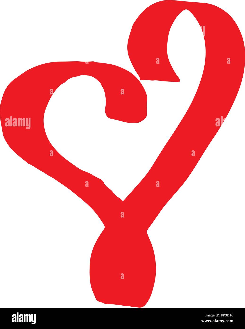 Vector heart logo Stock Vector Image & Art - Alamy