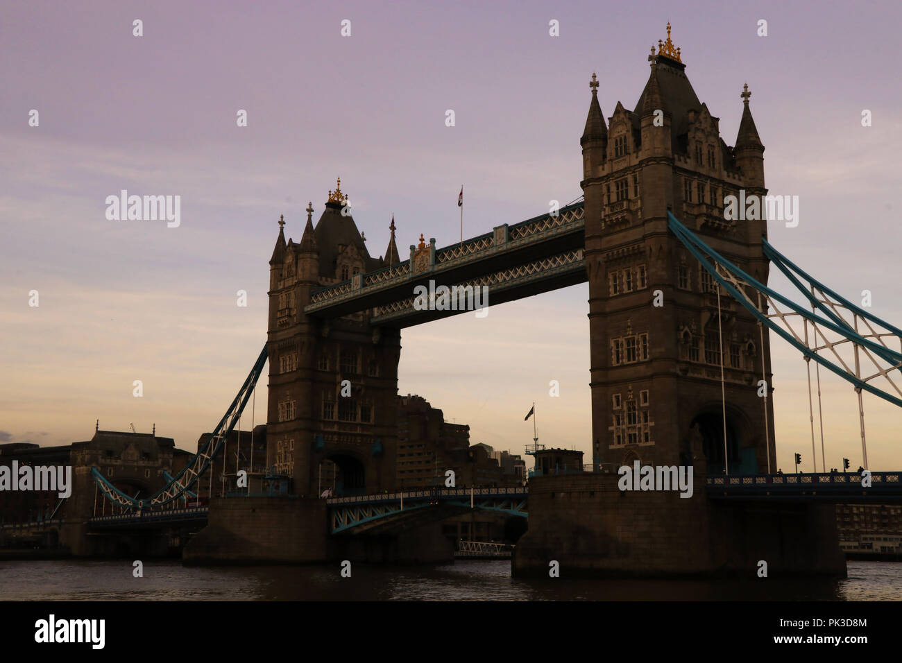 Tower Bridge at Dusk Stock Photo - Alamy