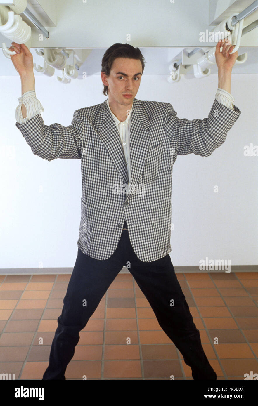 Stephen Duffy on 29.04.1985 in Hamburg. | usage worldwide Stock Photo ...