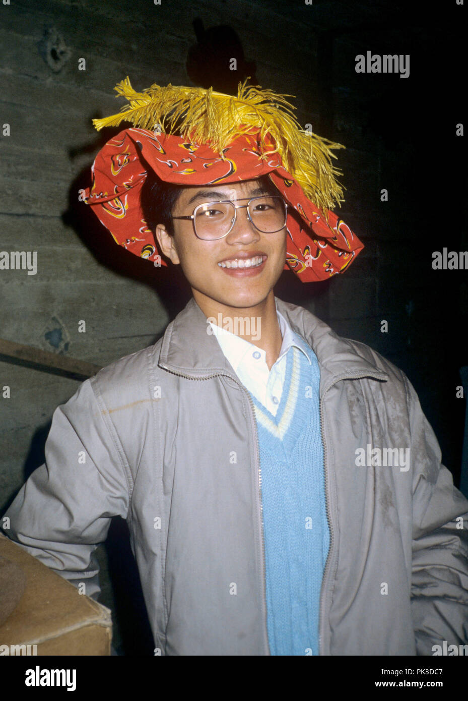 Andreas Dorau in May 1982 in Hamburg. | usage worldwide Stock Photo - Alamy