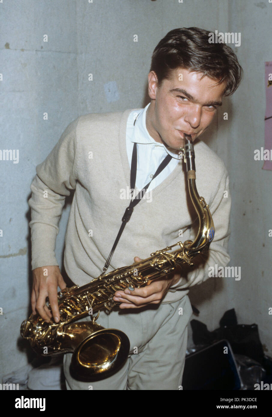 Andreas Dorau in May 1982 in Hamburg. | usage worldwide Stock Photo - Alamy