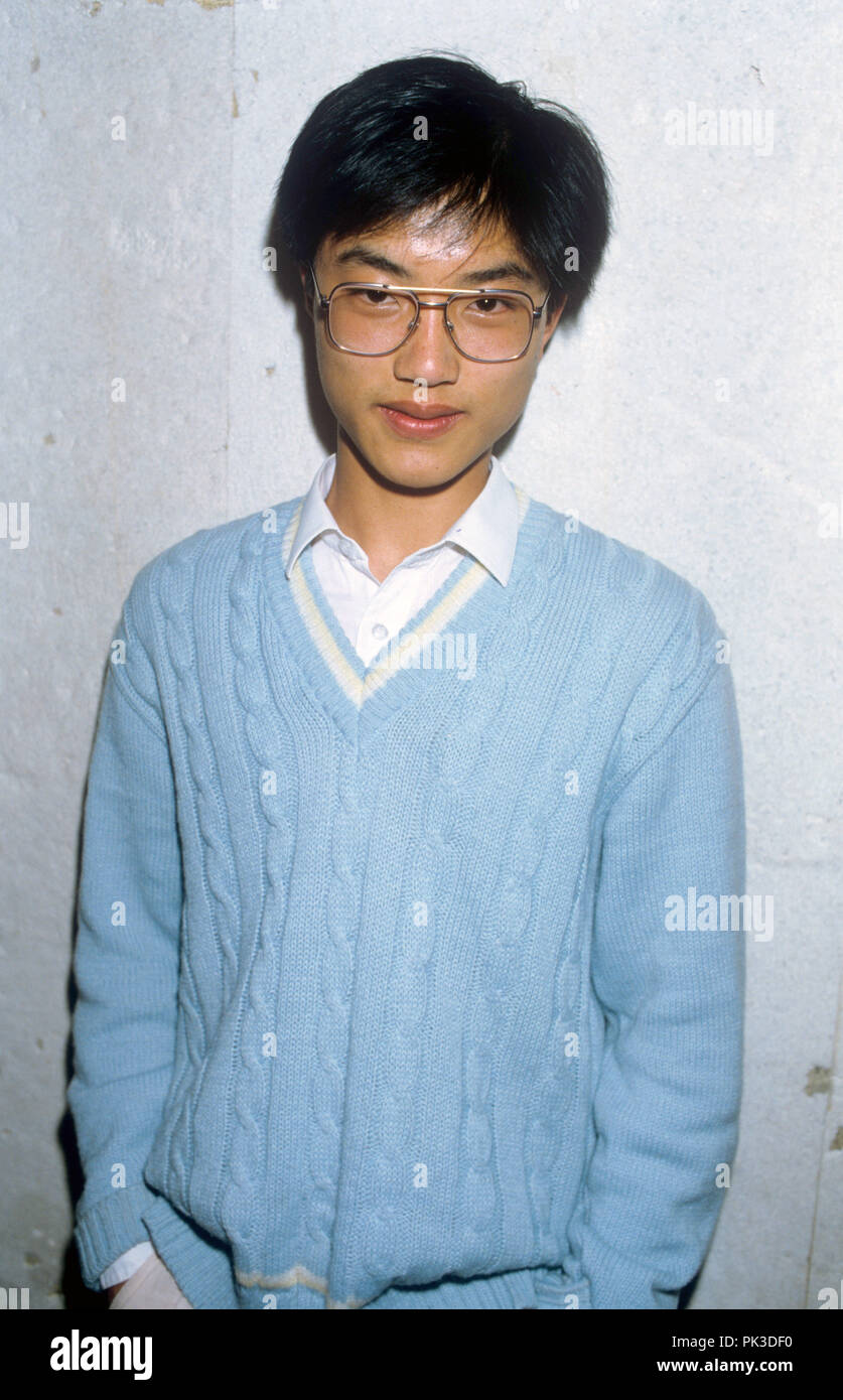 Andreas Dorau in May 1982 in Hamburg. | usage worldwide Stock Photo - Alamy