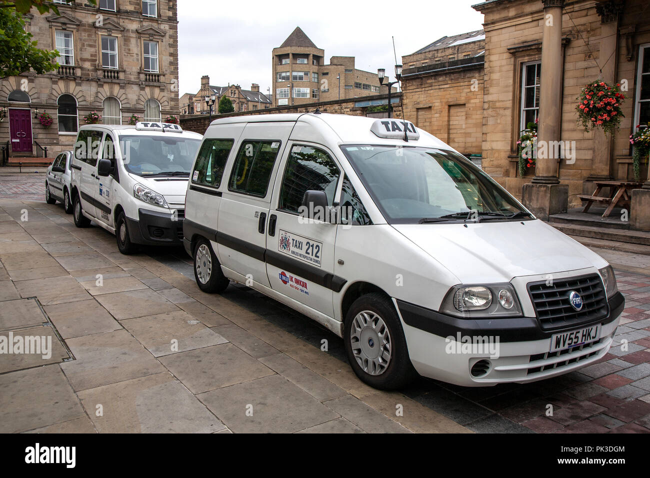 Huddersfield train station taxi rank hi-res stock photography and ...