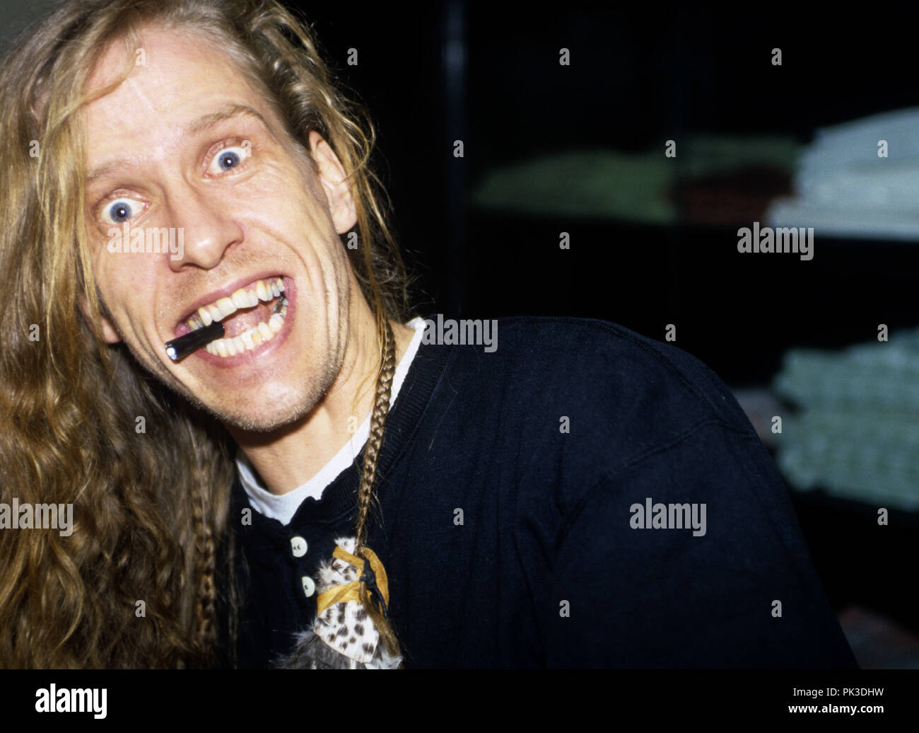 Øivind Elgenes (Dance with a Stranger) on 21.01.1991 in München ...