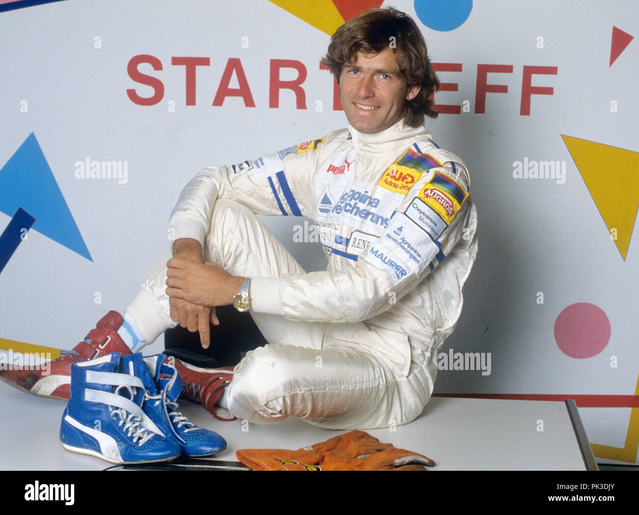 Christian Danner on 05.11.1985 in München / Munich. | usage worldwide ...