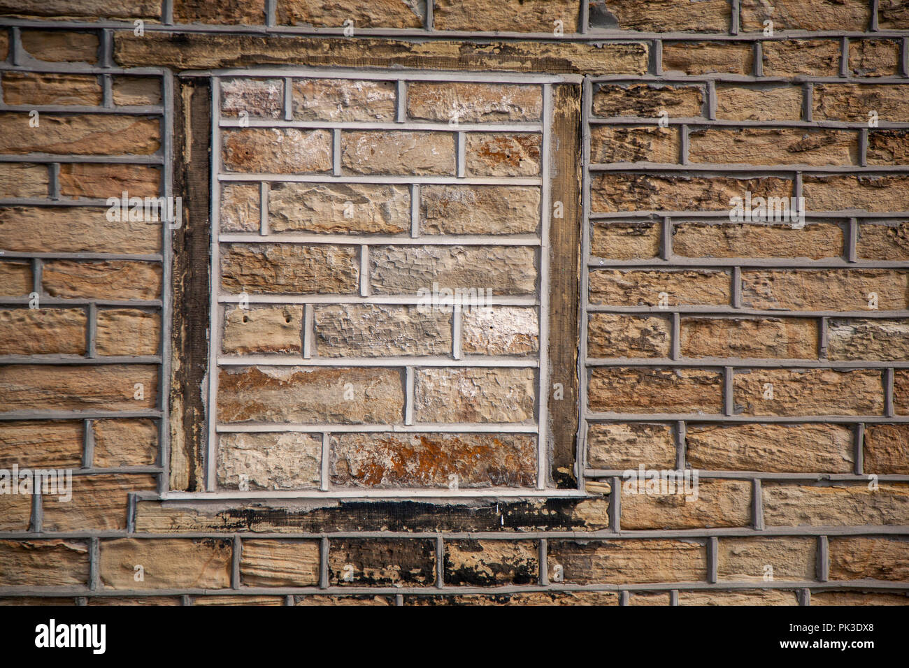 Raised pointing on stone wall hi-res stock photography and images - Alamy