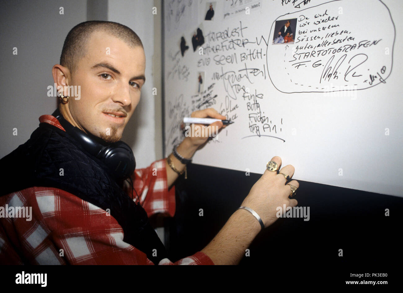 East 17 (Terry Coldwell) on 02.10.1994 in München / Munich. | usage ...