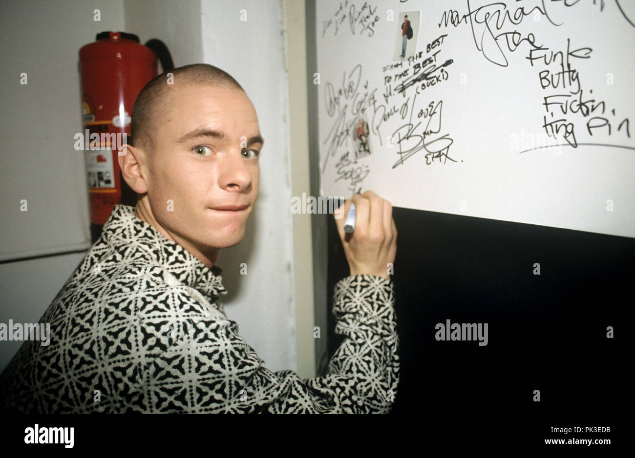 East 17 (Tony Mortimer) on 02.10.1994 in München / Munich. | usage ...