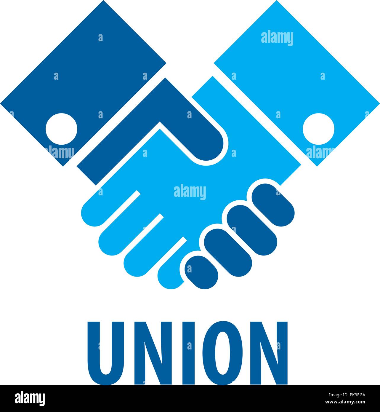 vector logo handshake Stock Vector Image & Art - Alamy