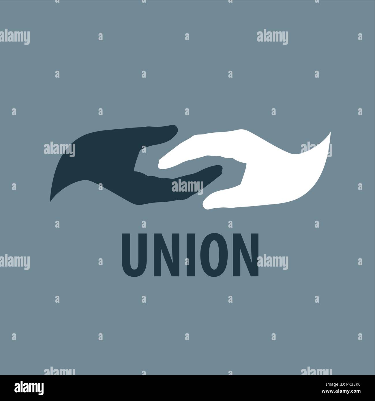 vector logo handshake Stock Vector Image & Art - Alamy