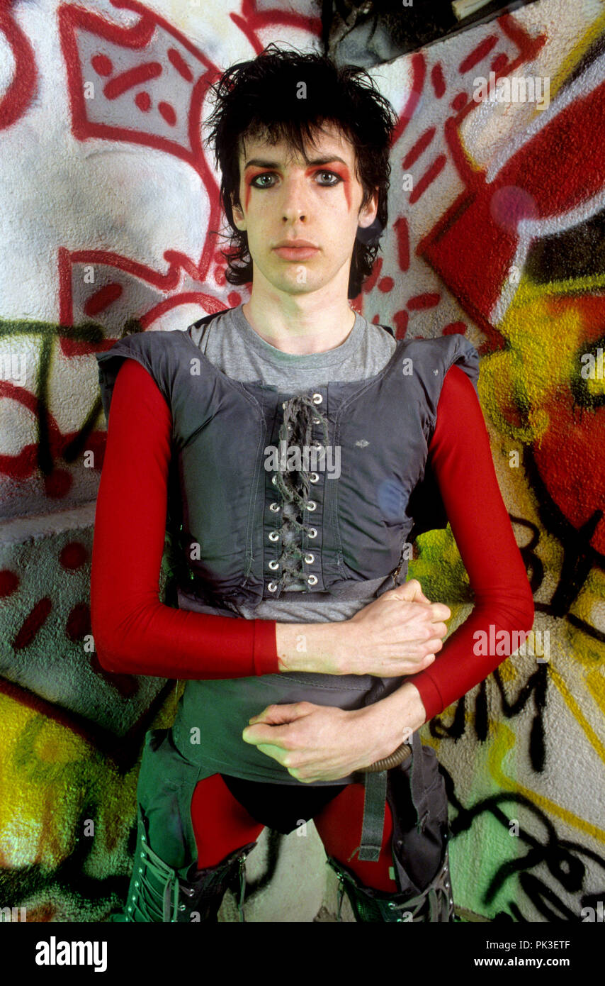 Fad Gadget on 05.04.1984 in München / Munich. | usage worldwide Stock ...