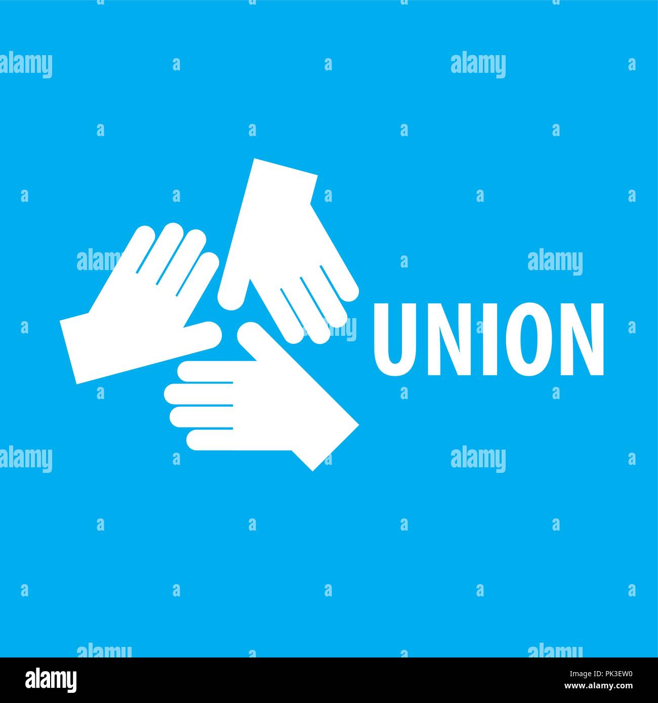 vector logo handshake Stock Vector Image & Art - Alamy