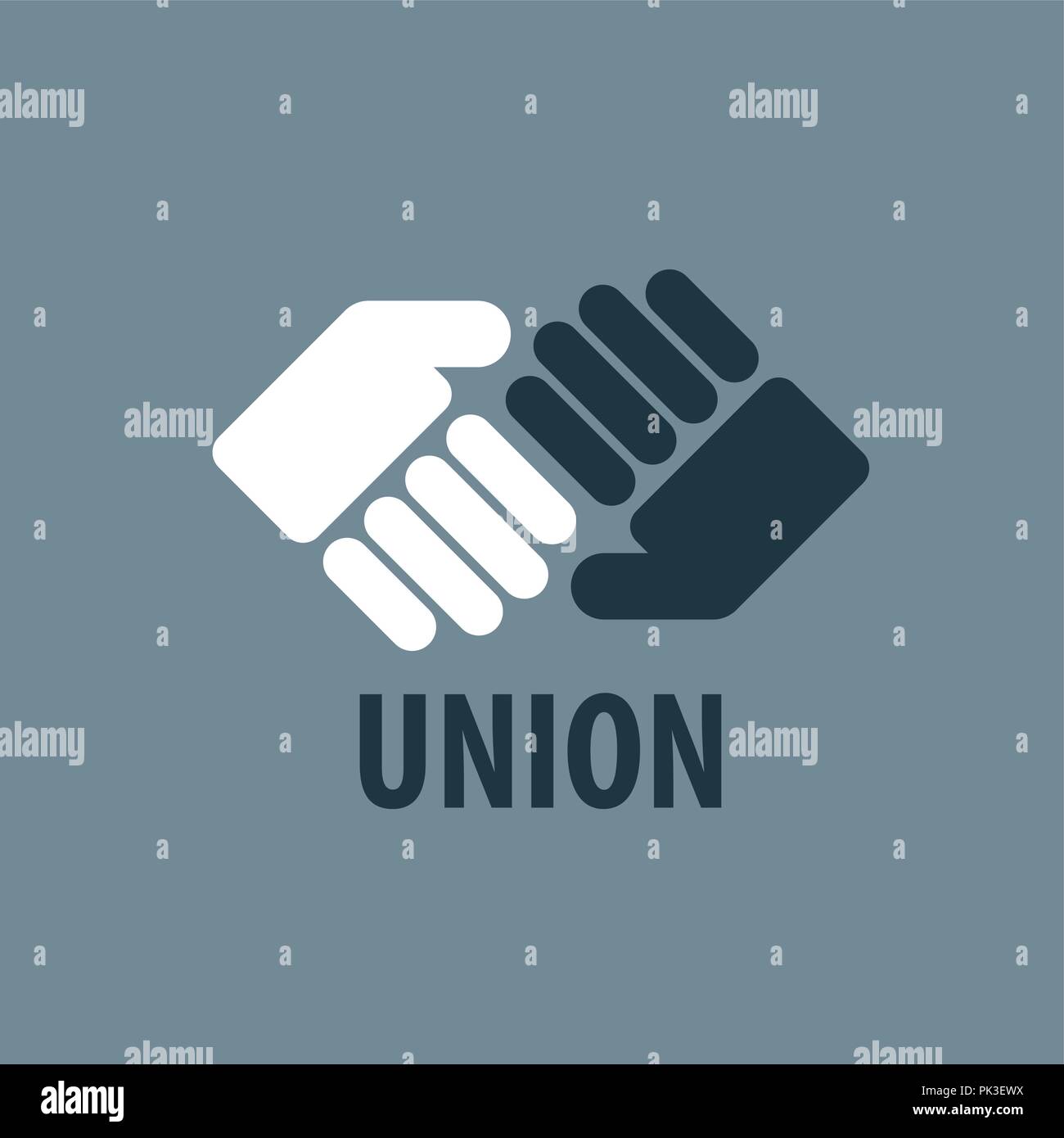 vector logo handshake Stock Vector Image & Art - Alamy