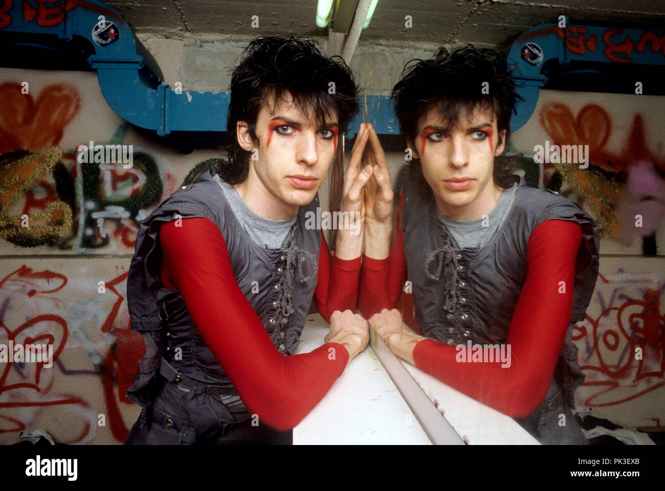 Fad Gadget on 05.04.1984 in München / Munich. | usage worldwide Stock ...