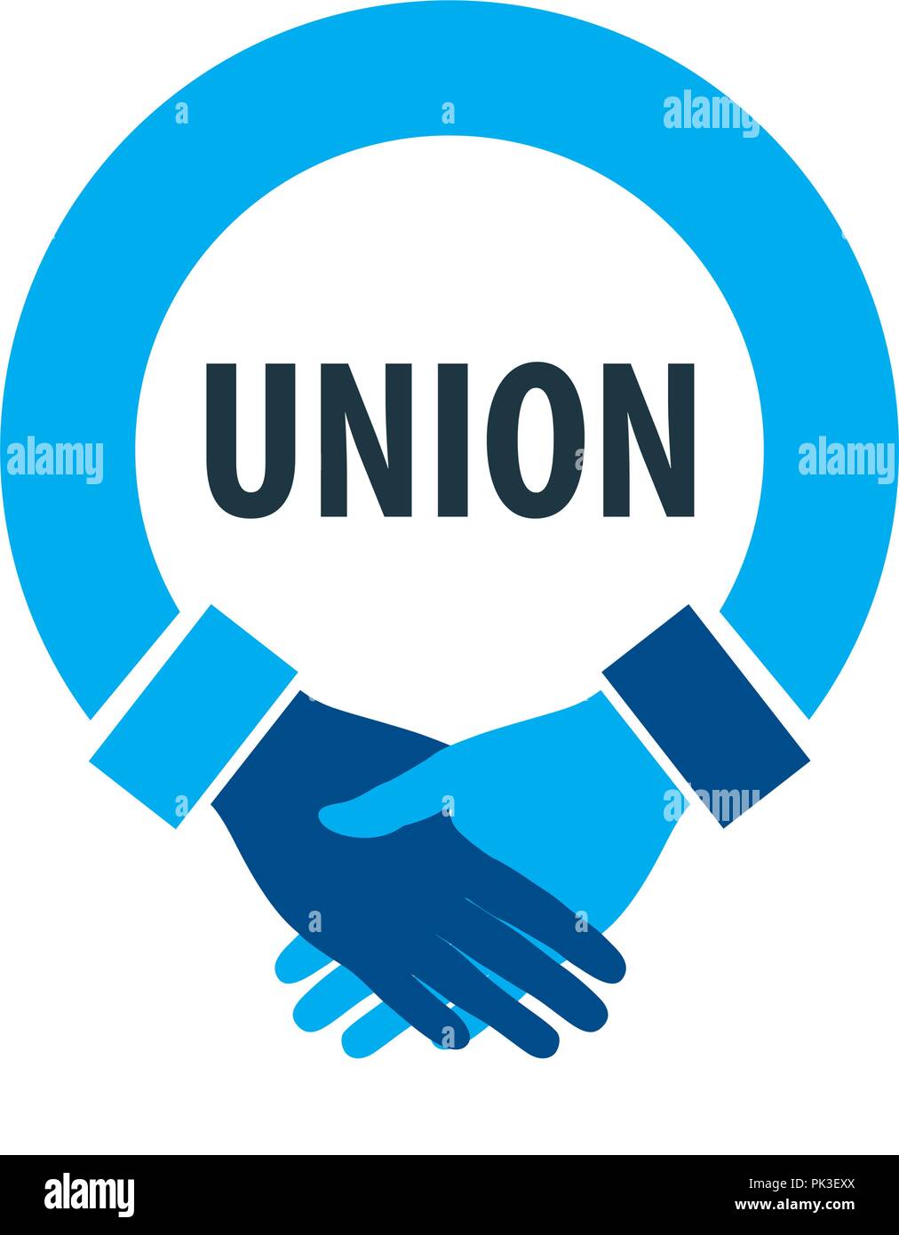 vector logo handshake Stock Vector Image & Art - Alamy