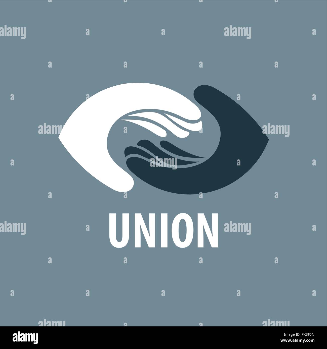 vector logo handshake Stock Vector Image & Art - Alamy