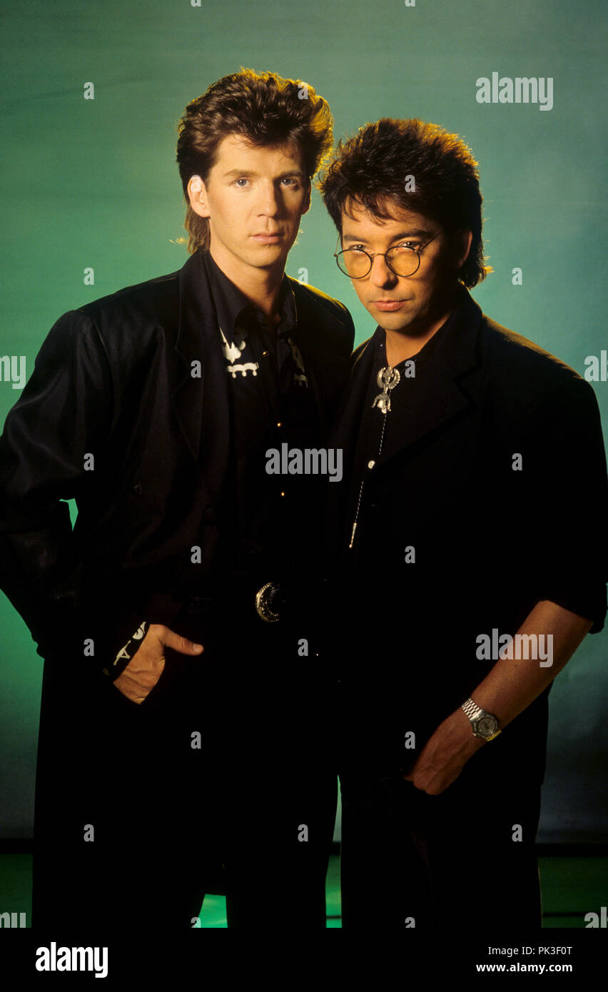 Climie Fisher (l-r): Simon Climie, Rob Fisher on 14.09.1989 in München ...