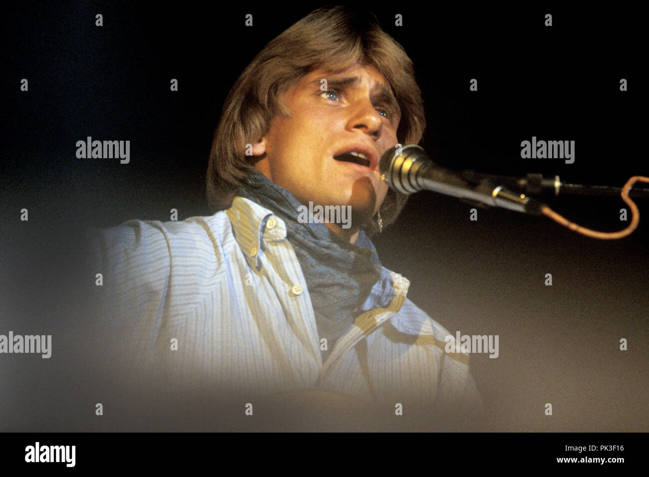 Rainhard Fendrich in October 1981. | usage worldwide Stock Photo - Alamy