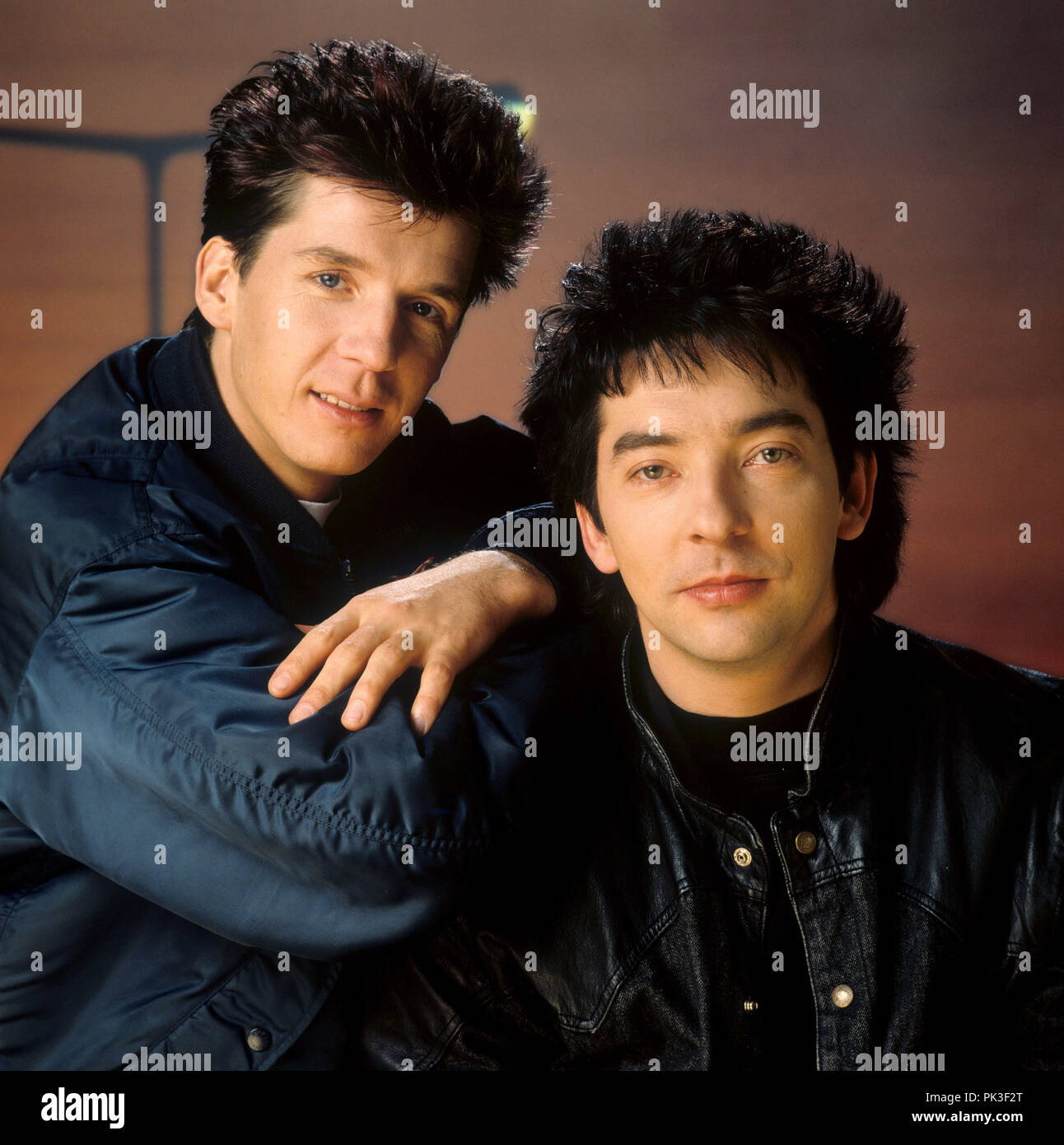 Climie Fisher (l-r): Simon Climie, Rob Fisher on 31.01.1989 in München ...