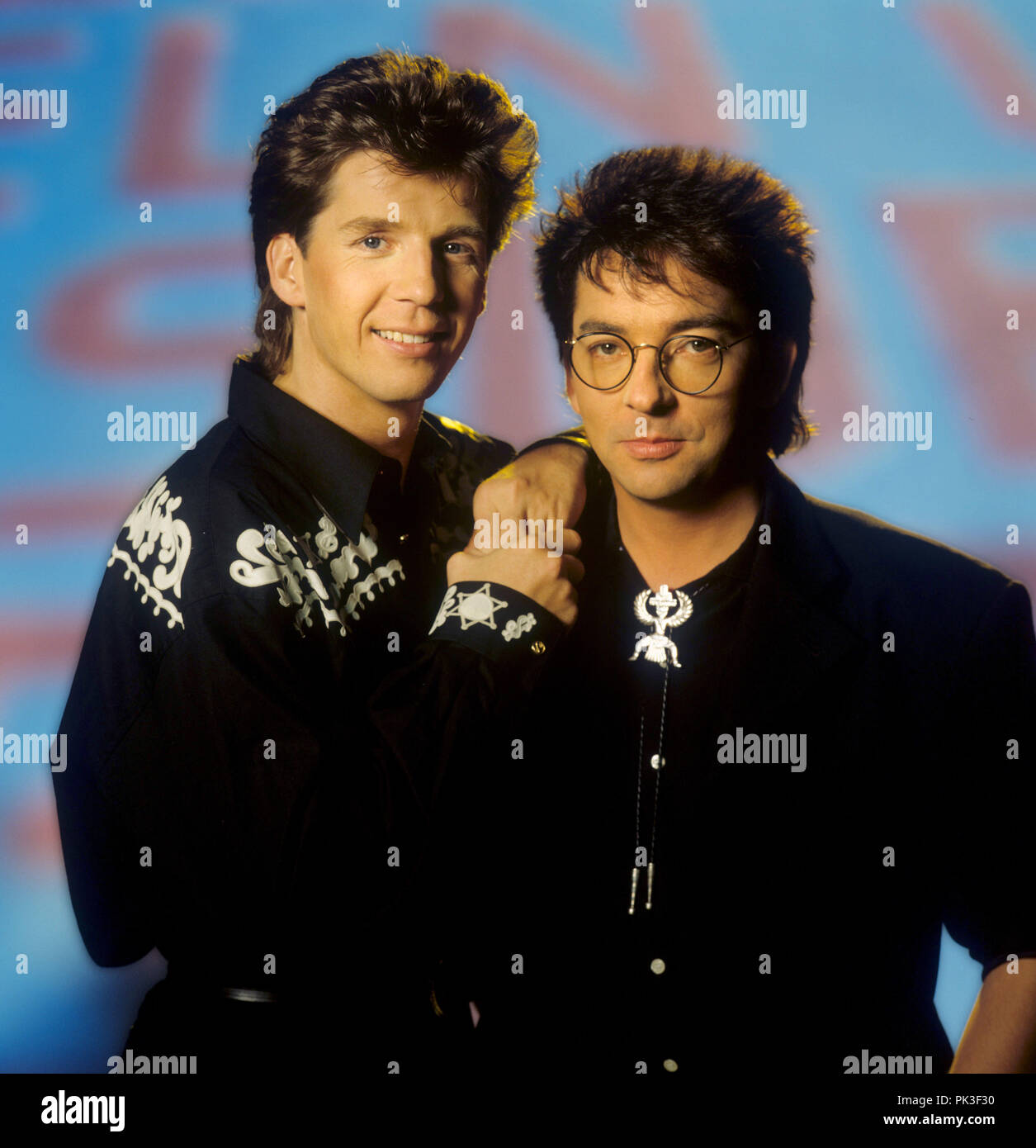 Climie Fisher (l-r): Simon Climie, Rob Fisher on 14.09.1989 in München ...