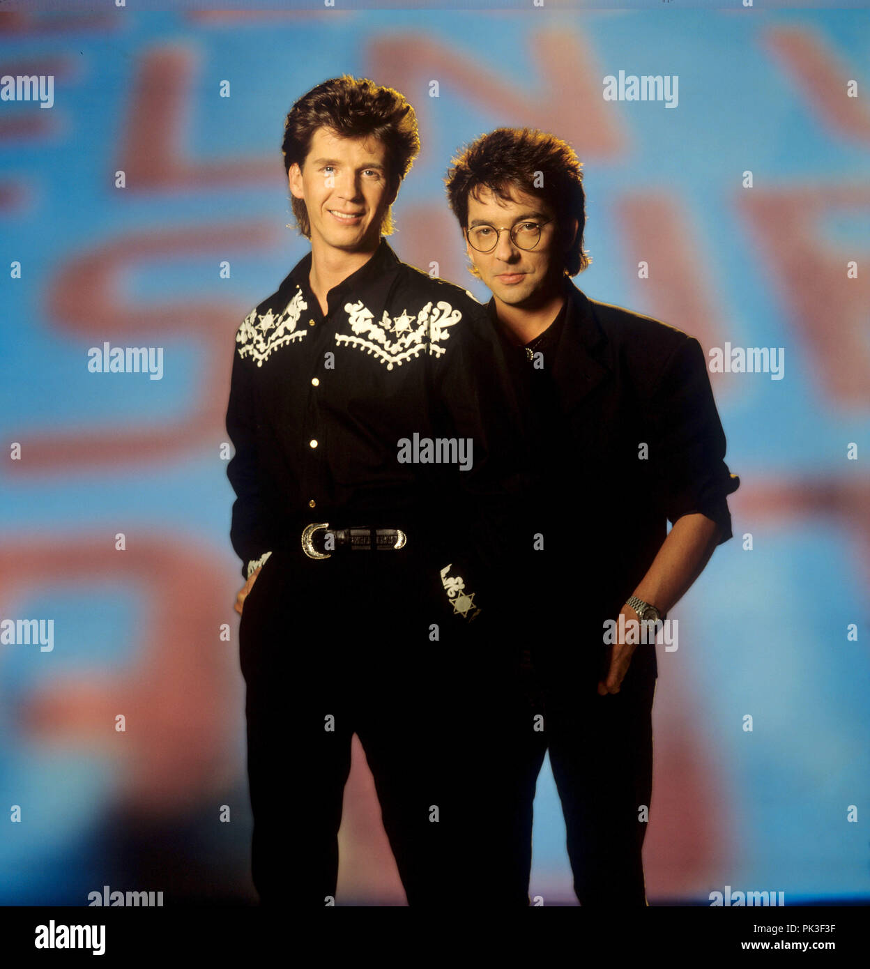 Climie Fisher (l-r): Simon Climie, Rob Fisher on 14.09.1989 in München ...