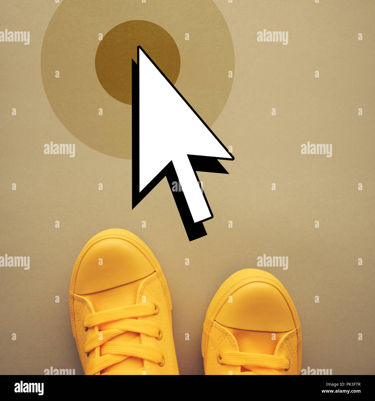 Cursor arrow hi-res stock photography and images - Alamy