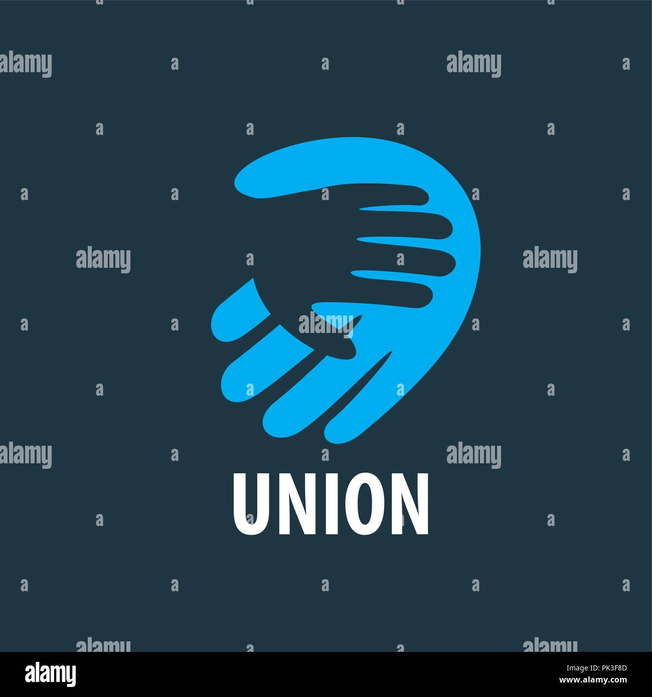vector logo handshake Stock Vector Image & Art - Alamy