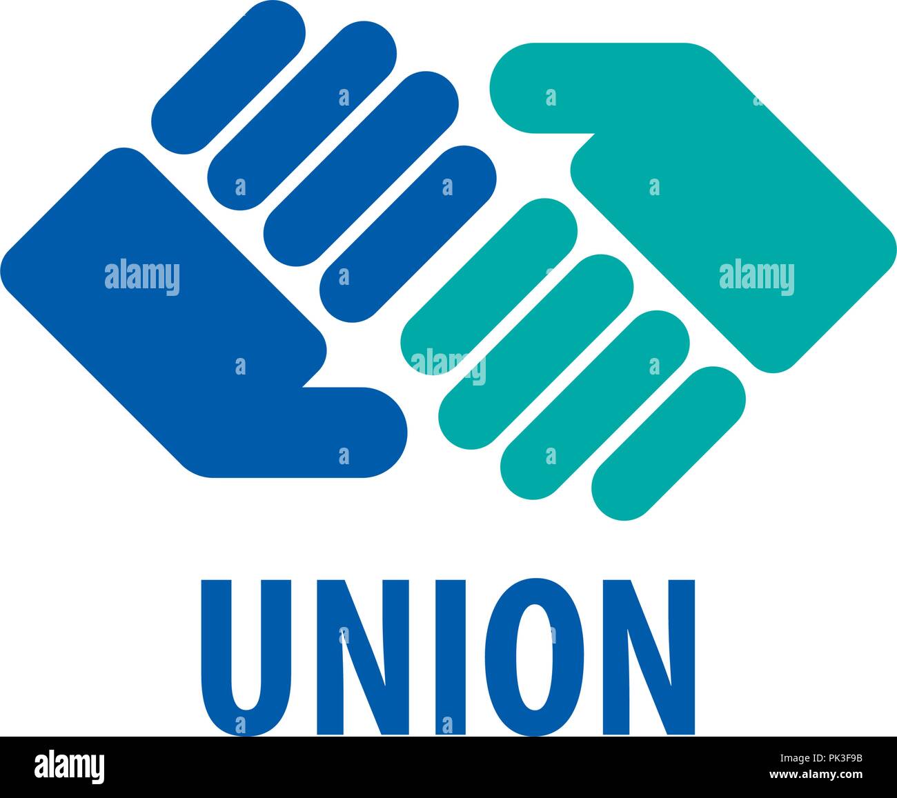 vector logo handshake Stock Vector Image & Art - Alamy