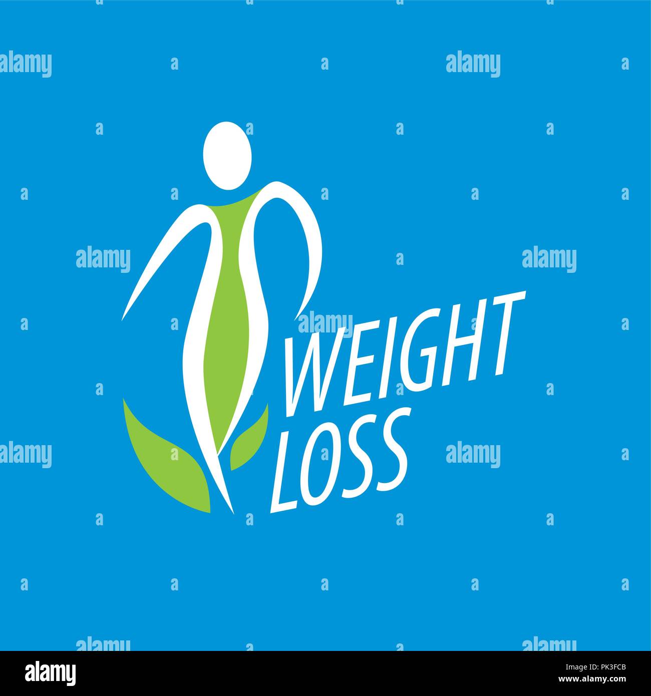 weight loss logo Stock Vector Image & Art - Alamy