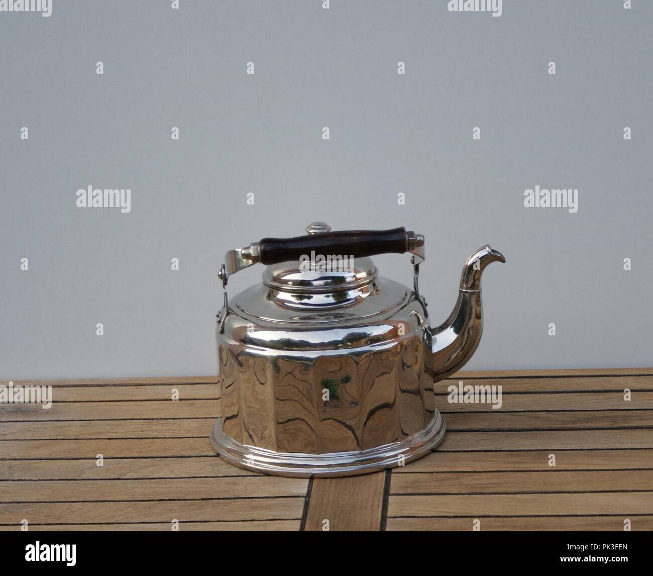 Vintage aluminum teapot hi-res stock photography and images - Alamy