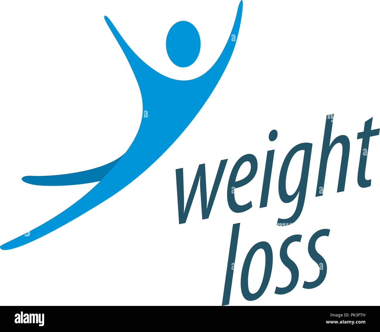 weight loss logo Stock Vector Image & Art - Alamy