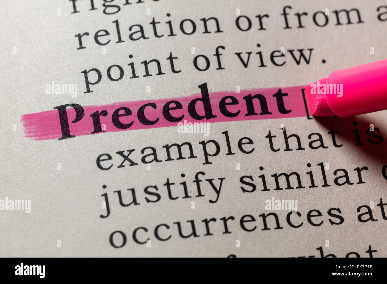 Precedent concept hi-res stock photography and images - Alamy
