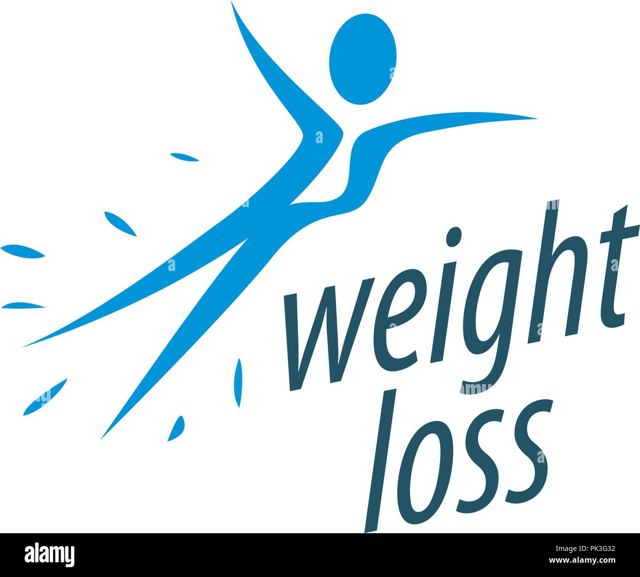 weight loss logo Stock Vector Image & Art - Alamy
