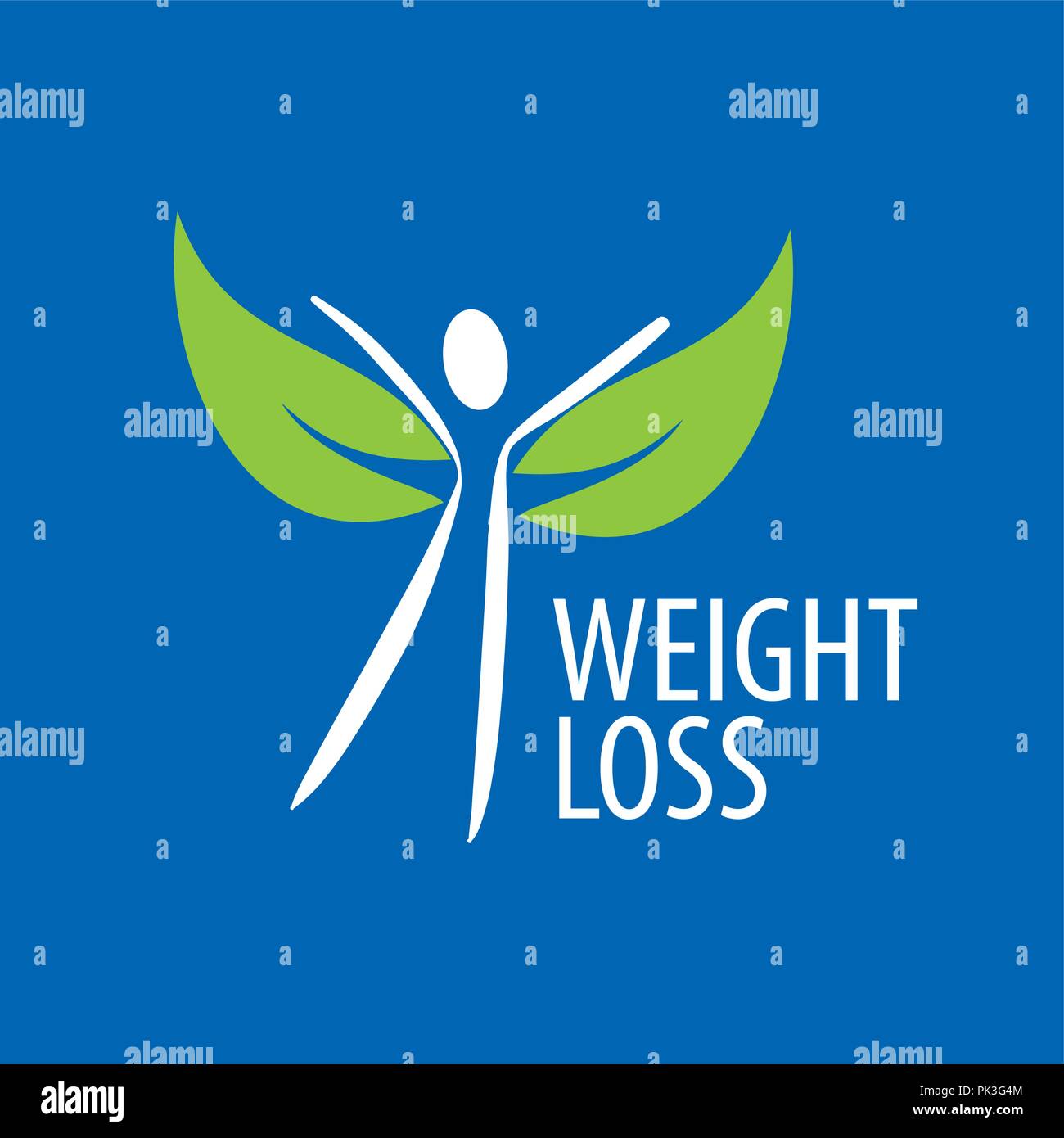 weight loss logo Stock Vector Image & Art - Alamy