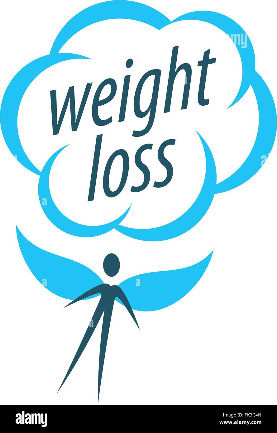 weight loss logo Stock Vector Image & Art - Alamy