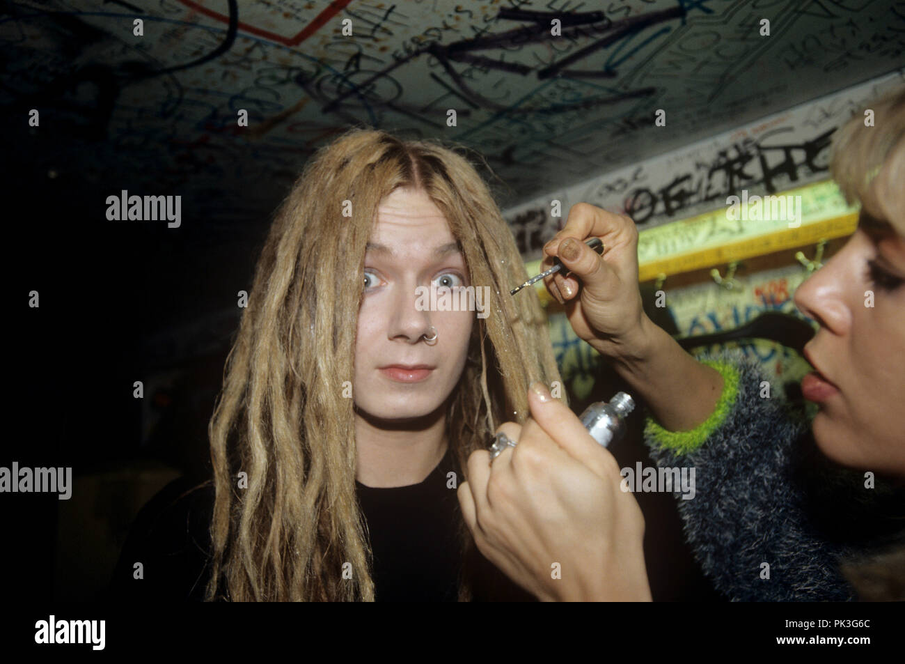 HIM on 17.03.2000 in Helsinki. | usage worldwide Stock Photo - Alamy