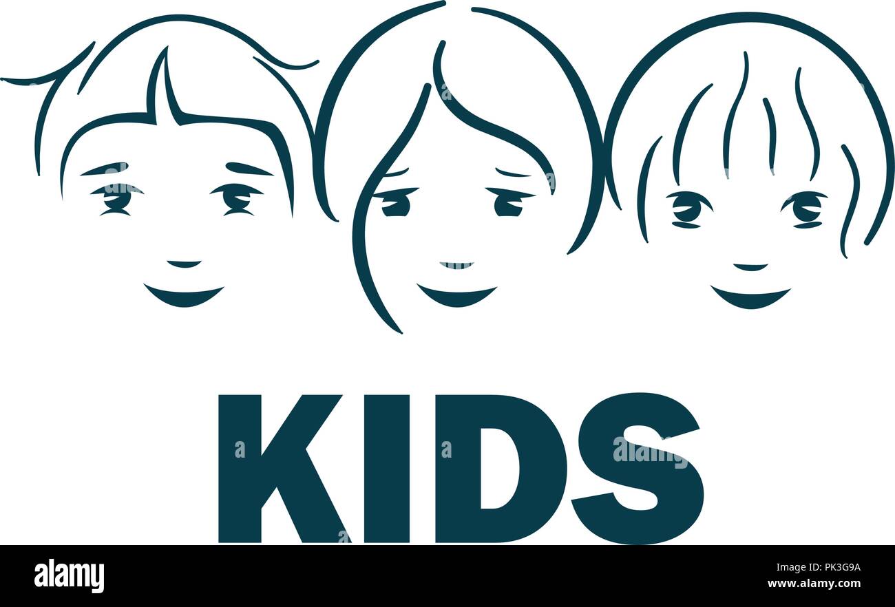 vector logo kids Stock Vector Image & Art - Alamy