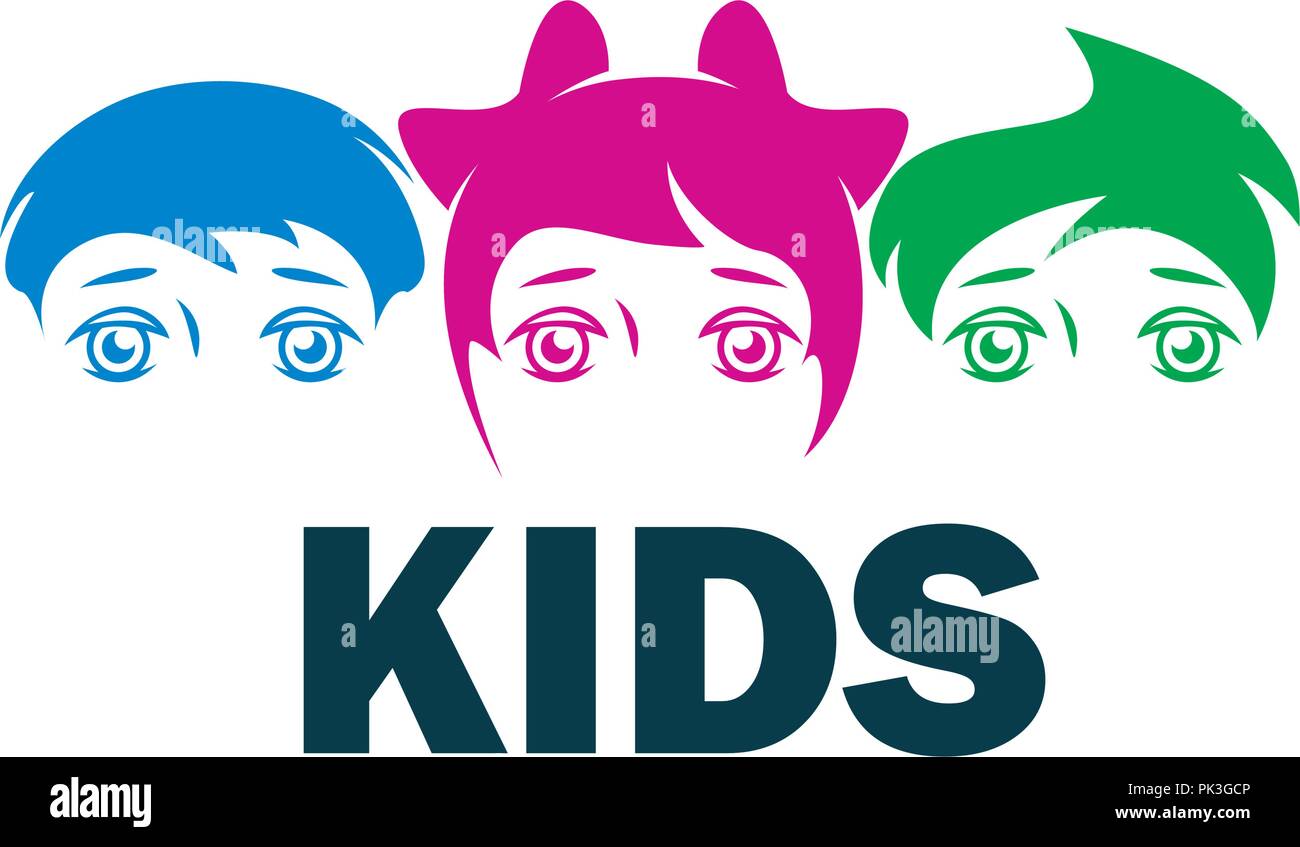 vector logo kids Stock Vector Image & Art - Alamy