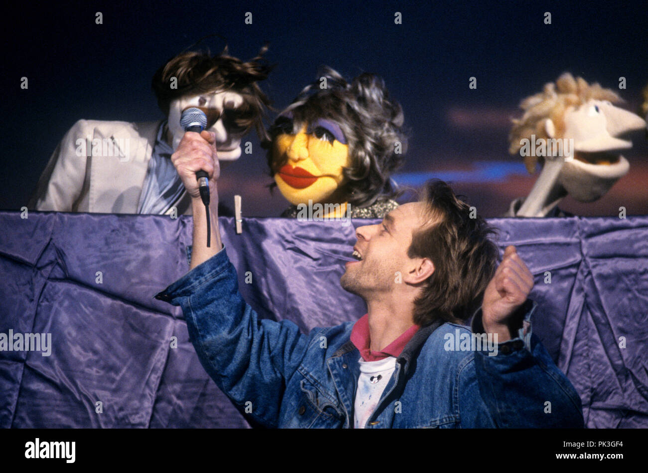 Dieter Hoff on 17.02.1988 in München / Munich. | usage worldwide Stock ...