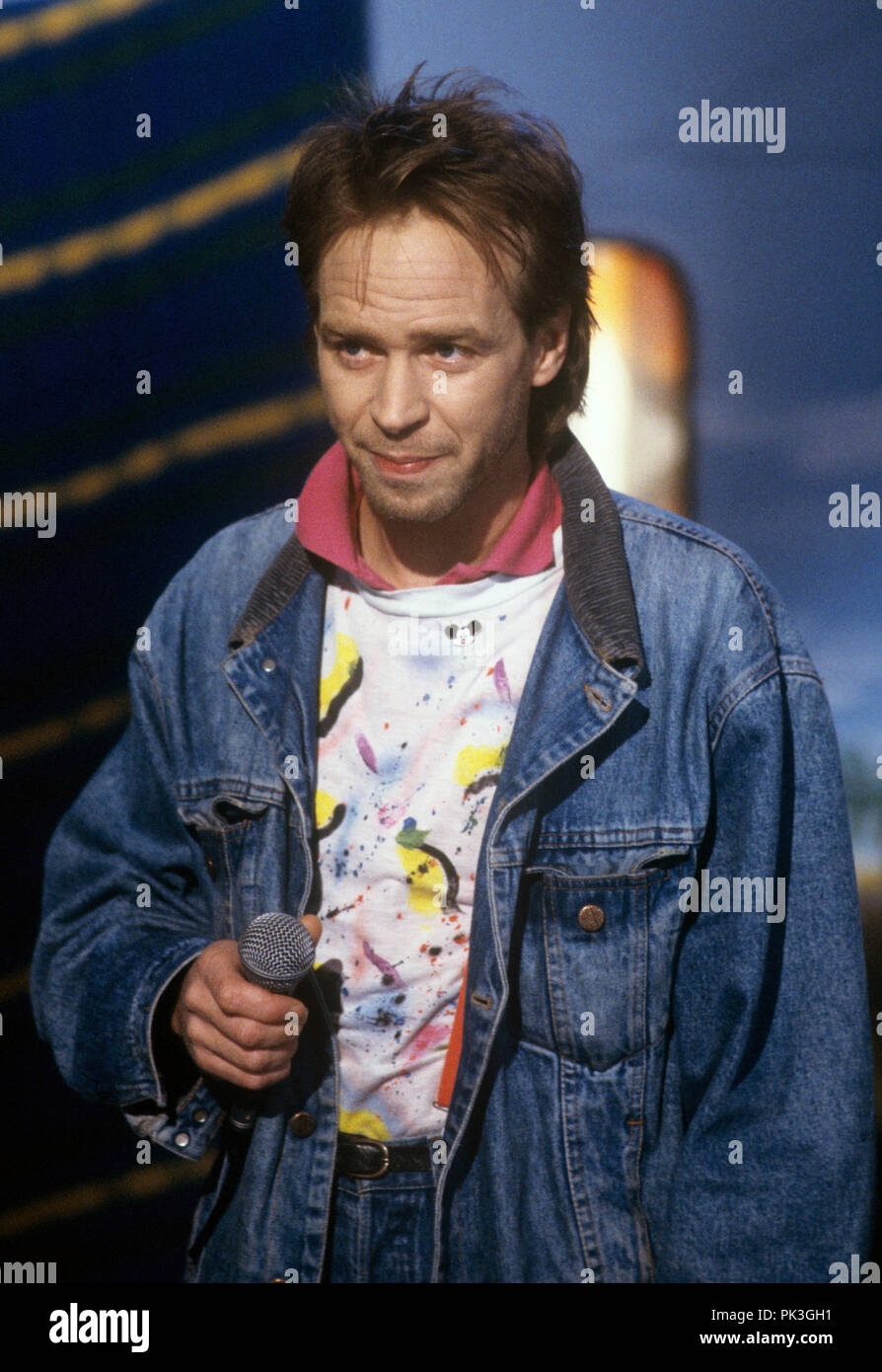 Dieter Hoff on 17.02.1988 in München / Munich. | usage worldwide Stock ...