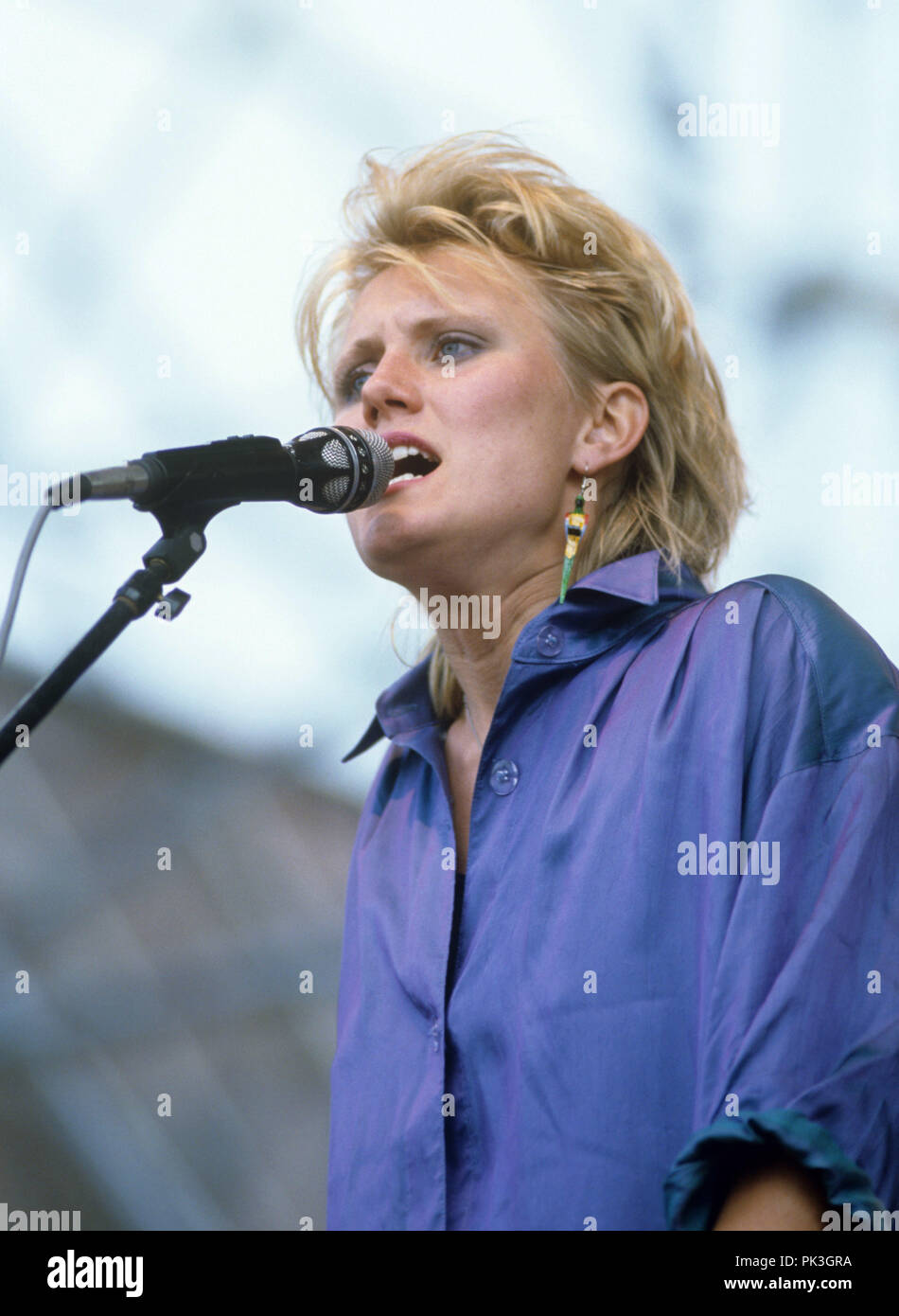 Uli Hundt (Band) on 26.07.1986 in Burglengenfeld. | usage worldwide ...