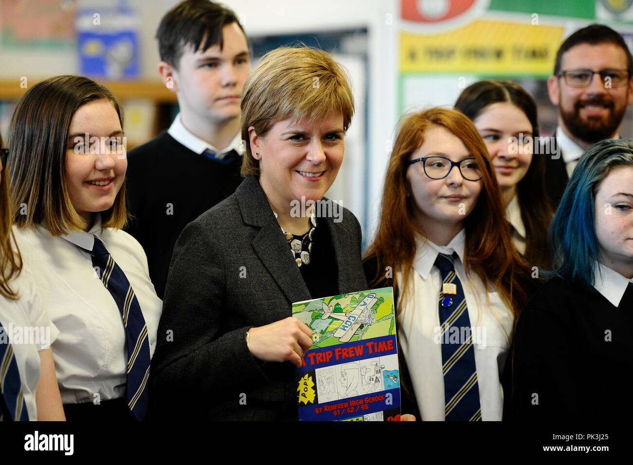First Minister Nicola Sturgeon launches expanded reading challenge ...