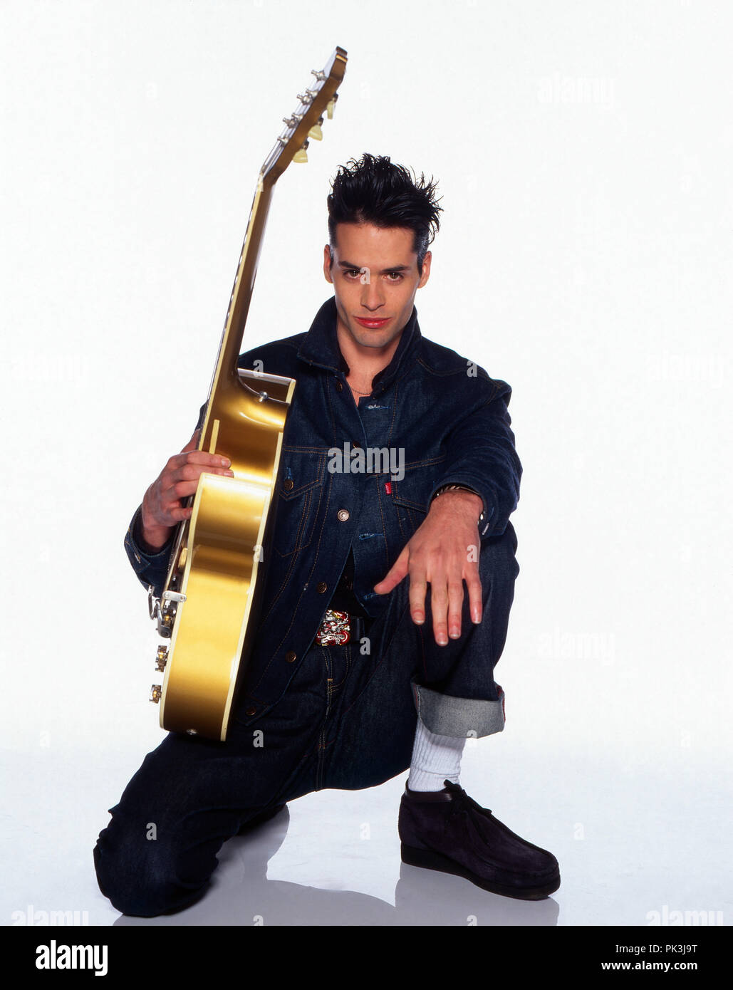 Jimmy Ray, britischer Pop- und Rockmusiker, Deutschland 1999. British ...