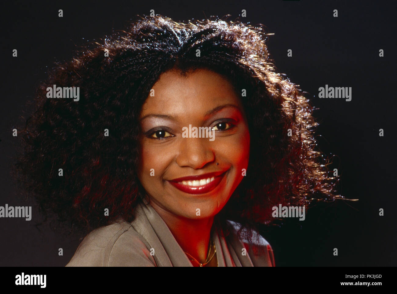 Shannon, amerikanische Sängerin in Dortmund, Deutschland 1984. American ... Shannon, amerikanische Sängerin in Dortmund, Deutschland 1984. American ...