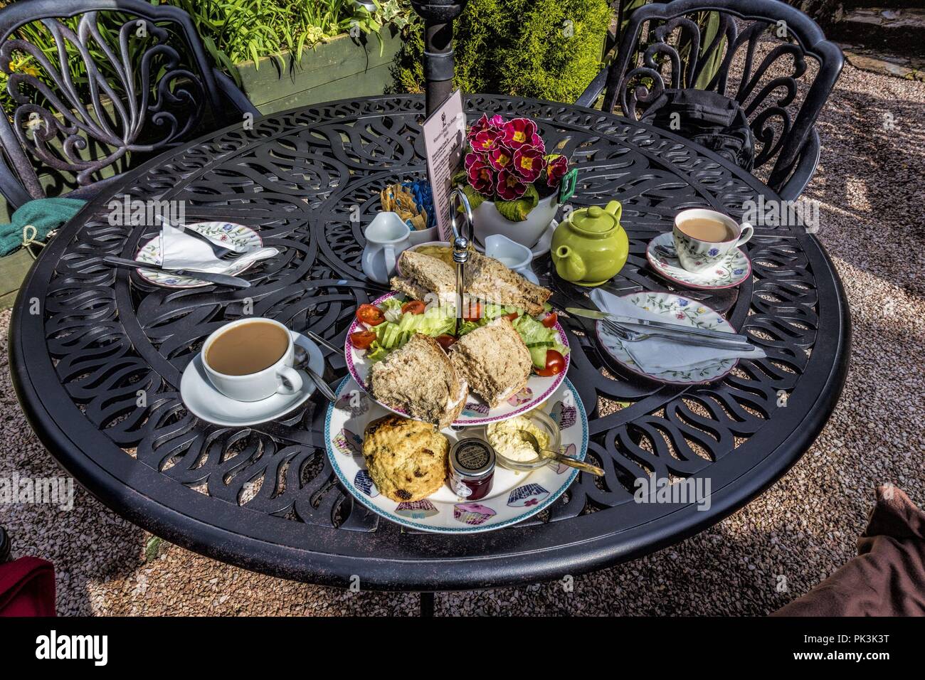 Devon cream tea hi-res stock photography and images - Alamy