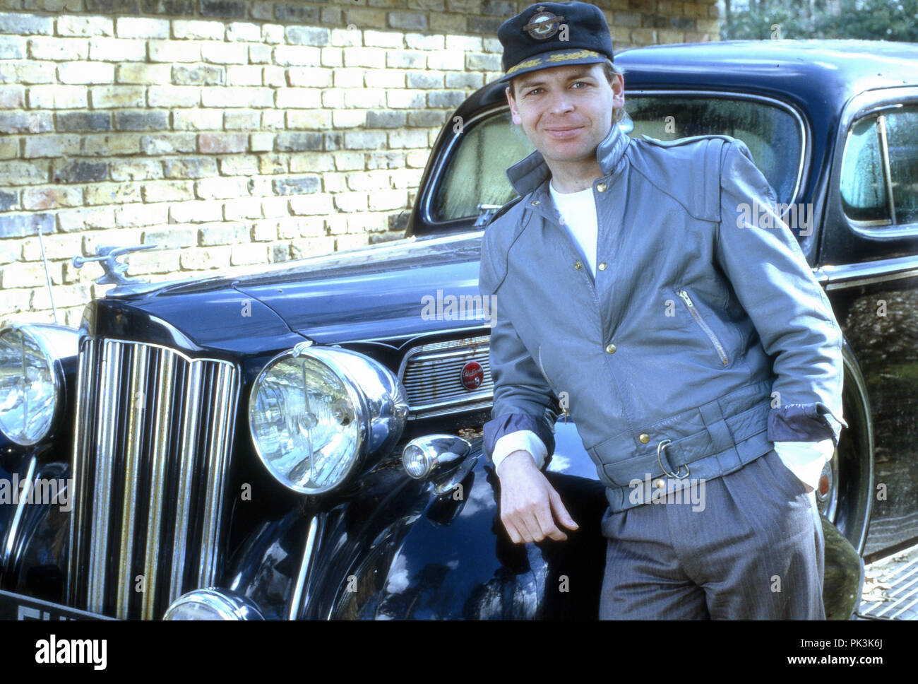 Gary Numan, britischer Musiker in London, Großbritannien 1985. British ...